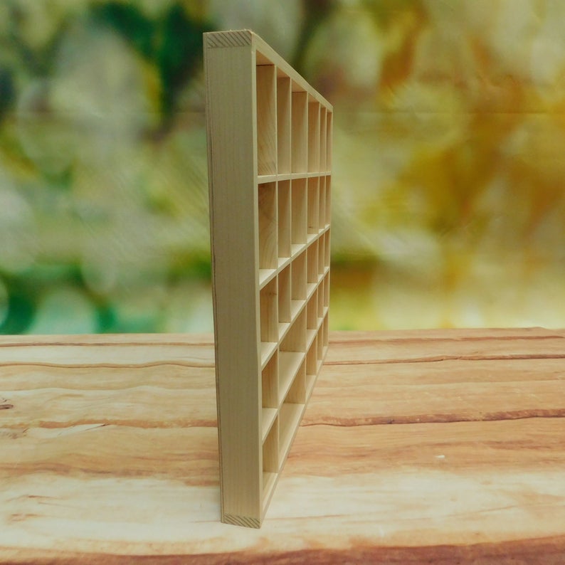 Plain Wooden Display Unit - Display Shelves - Trin... – Grandado