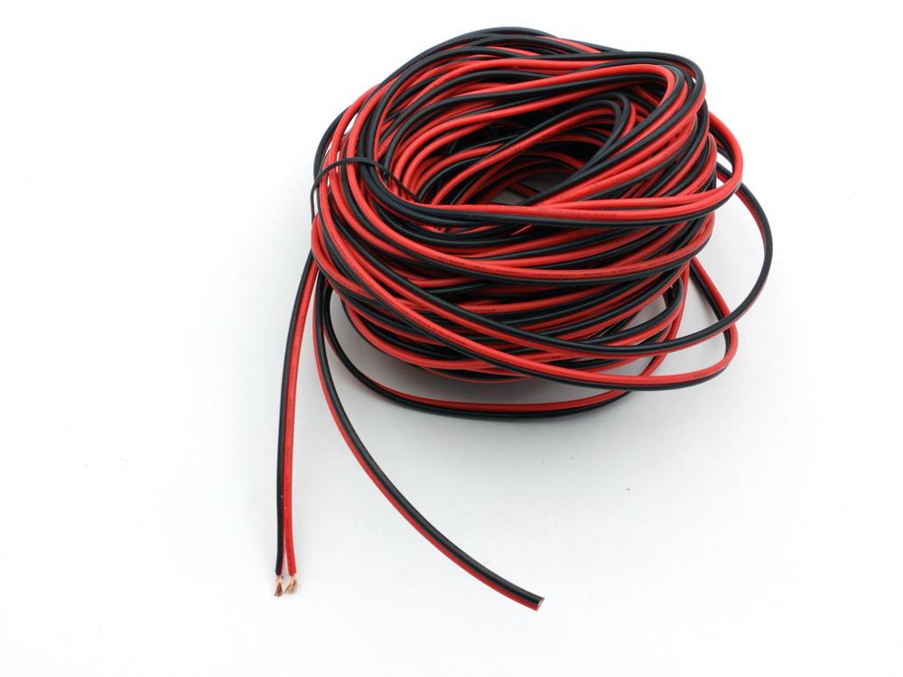 1 Reel 10M 18AWG (Black + Red) Zip Wire COPPER – Grandado
