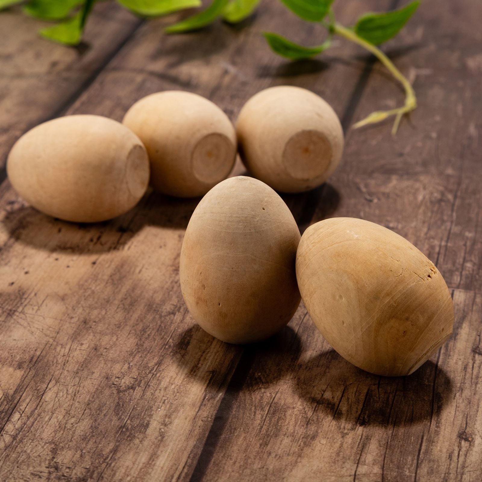 10pcs Easter Wooden Simulation Eggs Diy Graffiti-W... – Grandado