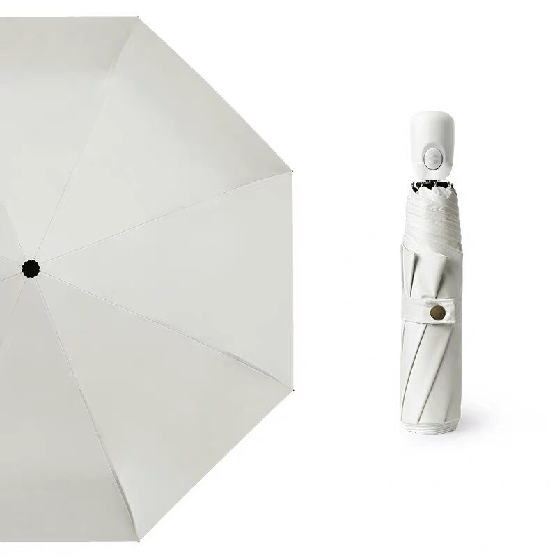 UV Protection Parasol Men's Reverse Umbrella 3 Fol... – Vicedeal