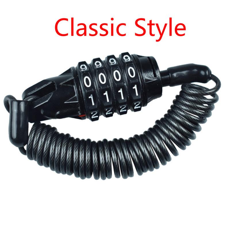 Mini Bike Lock Fold Backpack Cycling Helmet Cable ... – Vicedeal