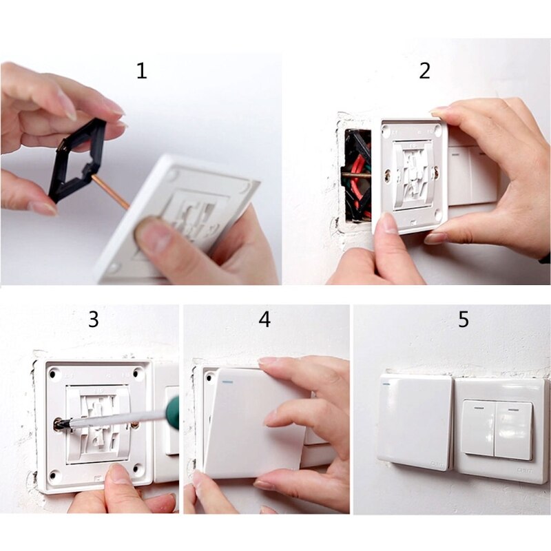 10Pc Wall Mount Switch Box Repair Tool Secret Stas... – Vicedeal