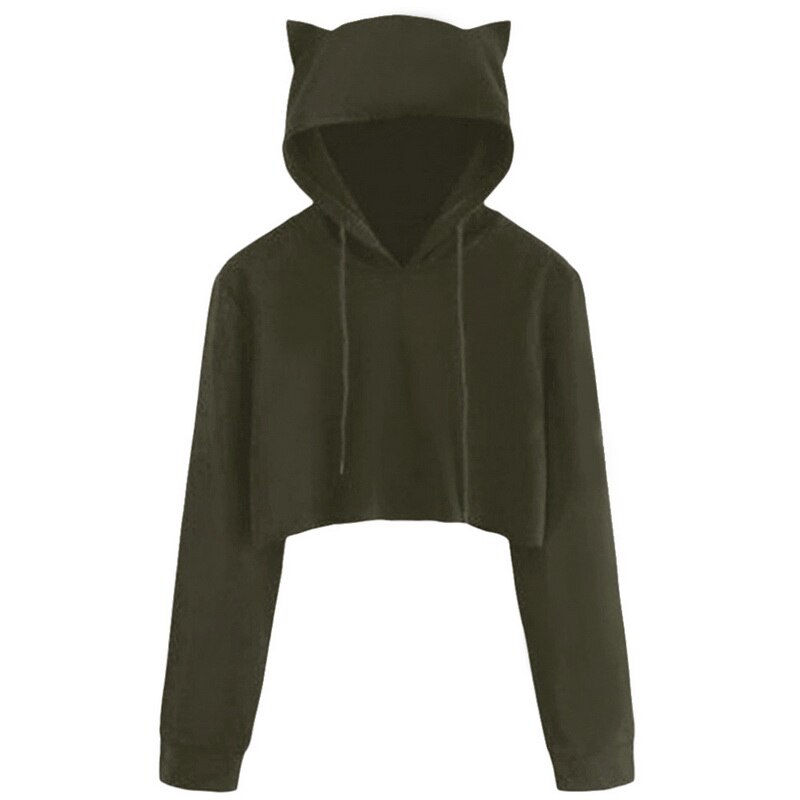 LASPERAL Leuke Womens Sweatshirts Hoodie Crop Tops... – Vicedeal