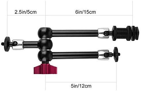 Camera Arm. Adjustable Friction Power 3 Arms Artic... – Grandado