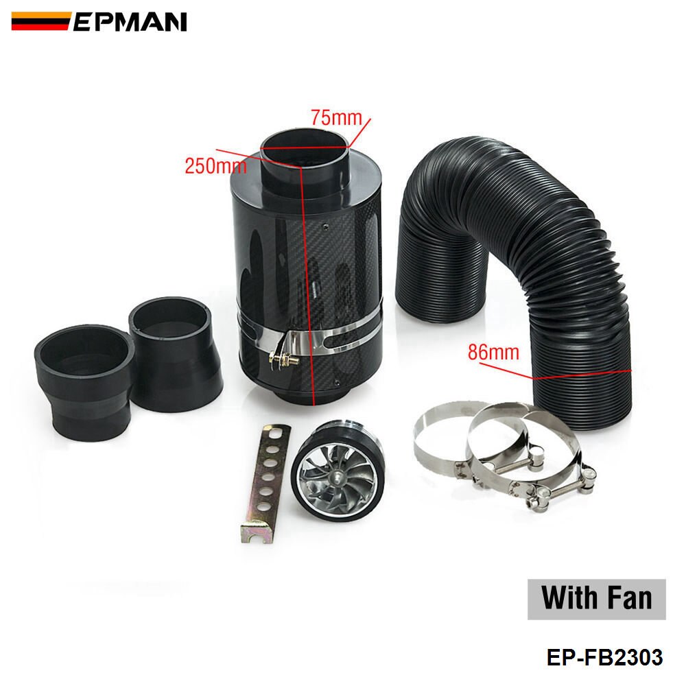 Universal Cold Feed Induction Kit & Carbon Fib... – Grandado