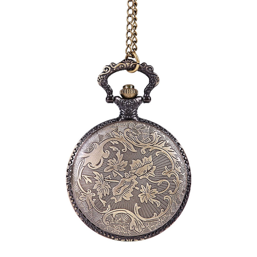 Antique Vintage Quartz Roman Numerals Pocket Watch... – Grandado