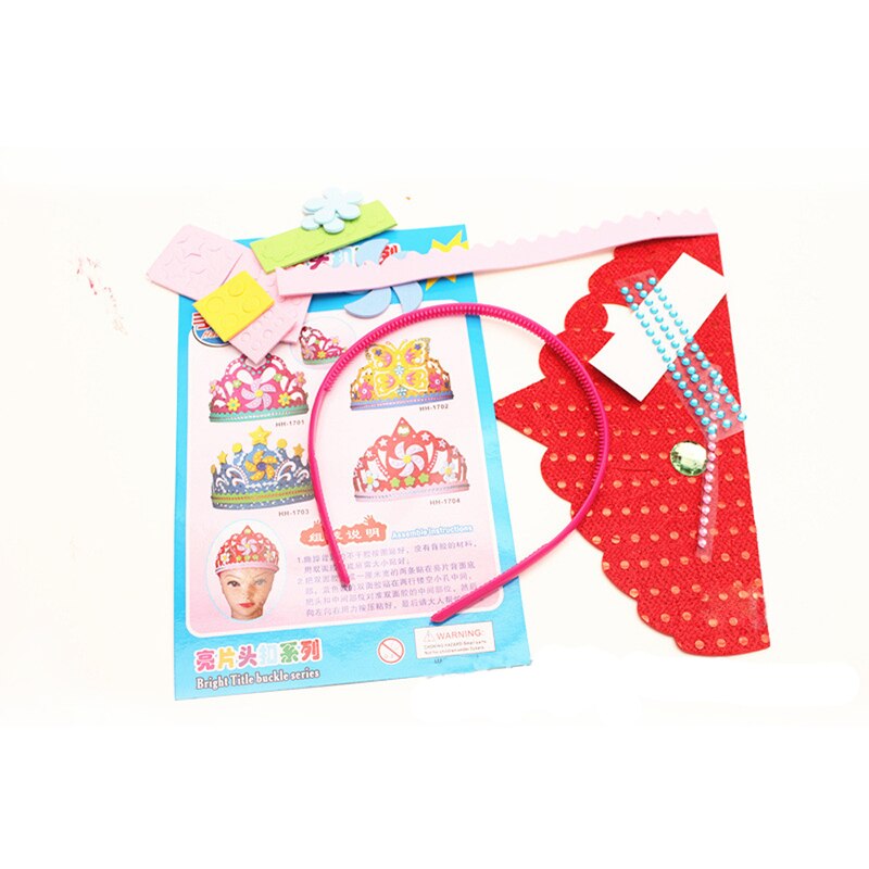 EVA Foam Paper sequins Crown Flowers Stars Pattern... – Grandado