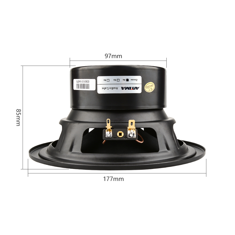 AIYIMA 1Pc 6.5 Inch Mid Woofer Luidspreker Koorts ... – Vicedeal