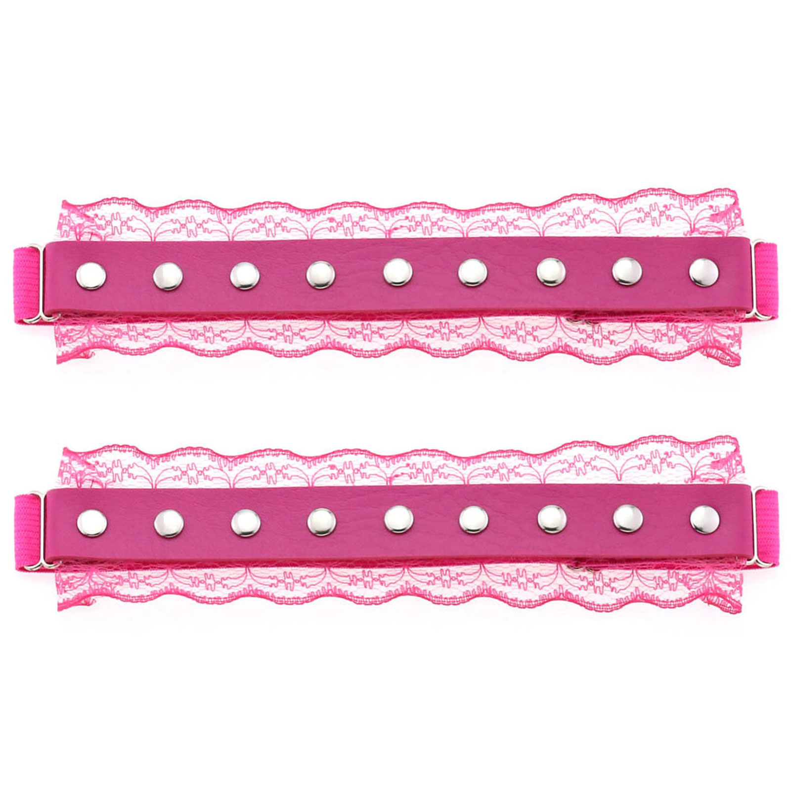 12 Colors 1Pair of Women Female Leg Garter Rivets ... – Vicedeal