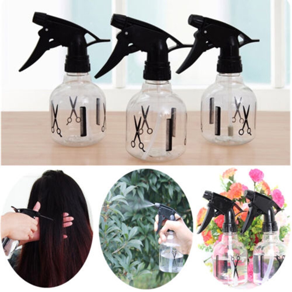 Plastic Spray Bottle Water Mist Sprayer Style Hair... – Grandado