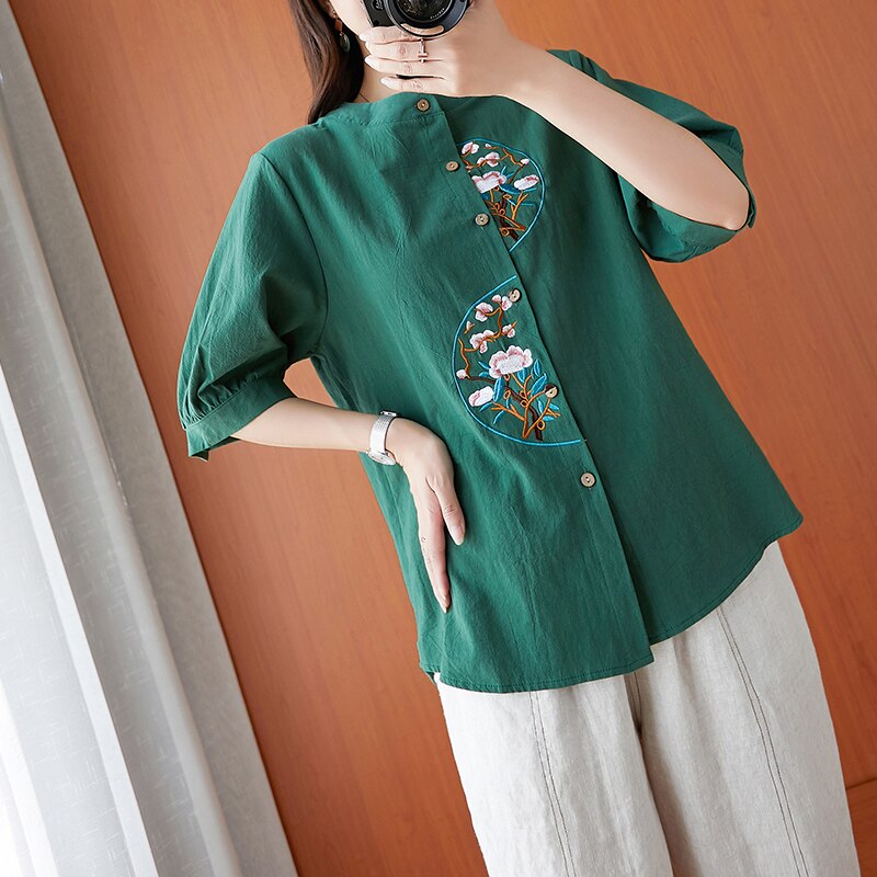Camisa tradicional china , ropa para mujer, hanfu,... – Vicedeal