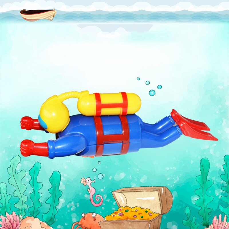 19cm Bathtub Diver Toy Swimmers Scuba Diver Toy Wi... – Vicedeal