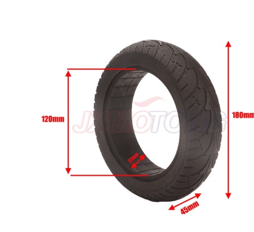 200x50 Solid tyre 8 inch tire fit Hoverboard Two W... – Grandado