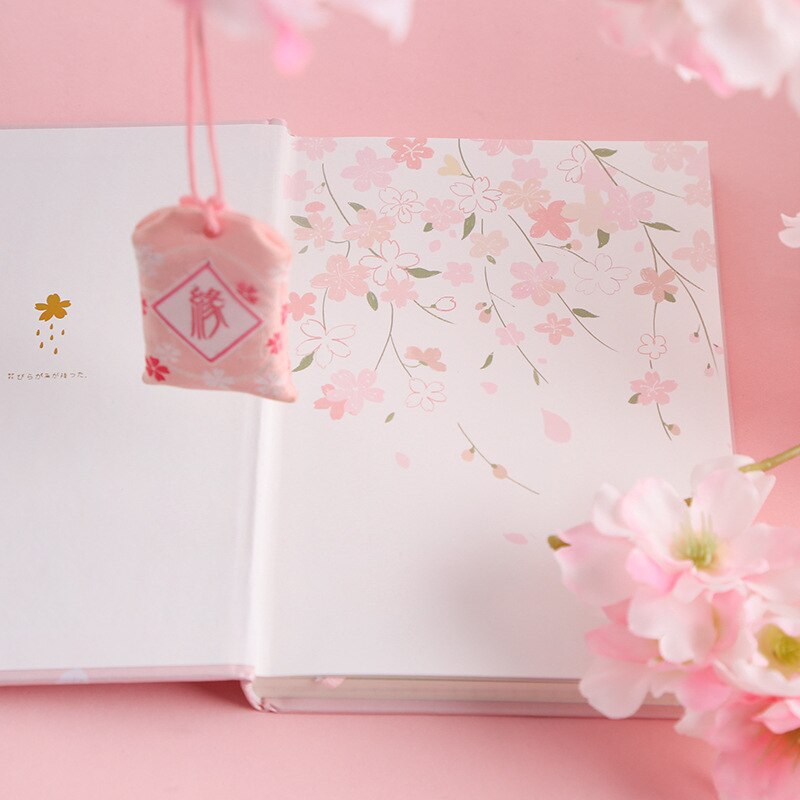 "Cherry Blossom" Hard Cover Diary Beautiful Art Dr... – Grandado