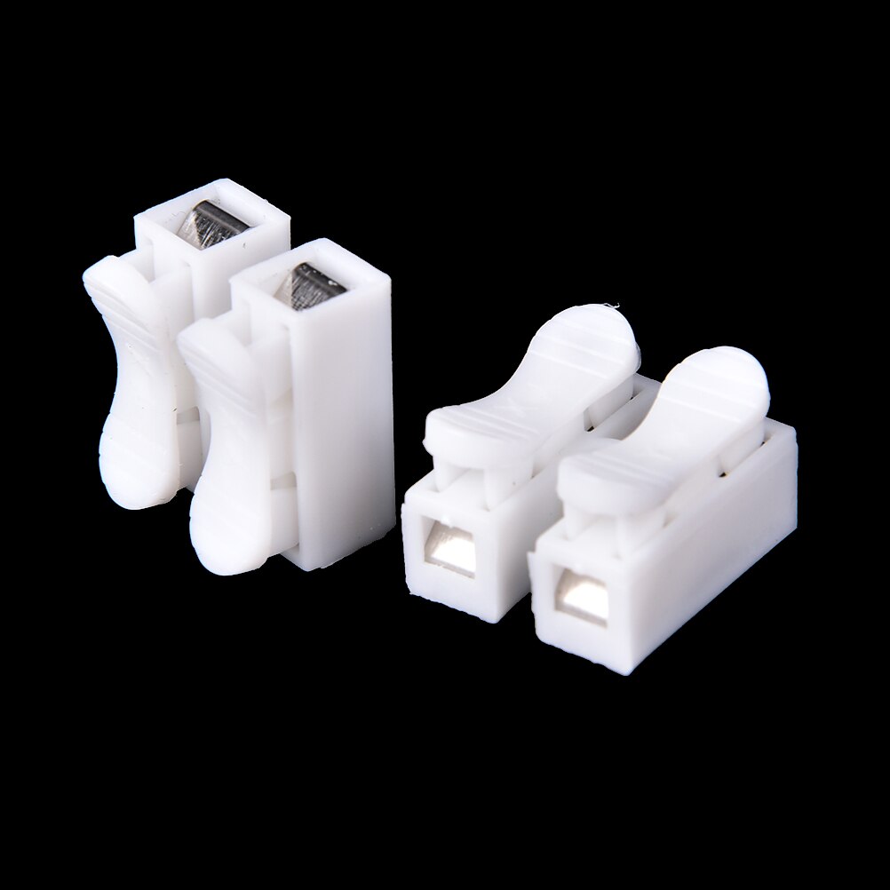 50pcs/lot Plastic Push Type Wire Connector 2P 3P B... – Vicedeal