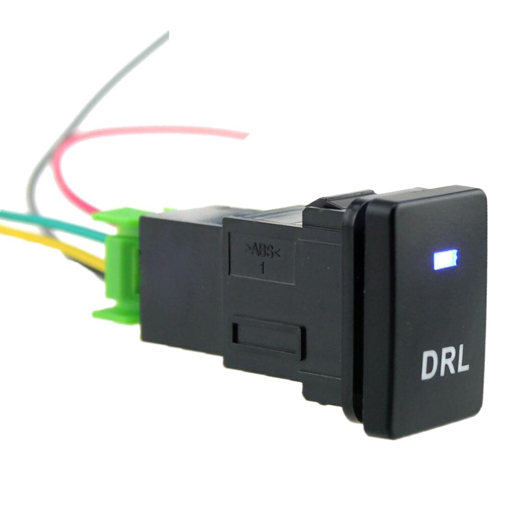 DC12V Push Button DRL Light Pattern Wiring Switch ... – Vicedeal