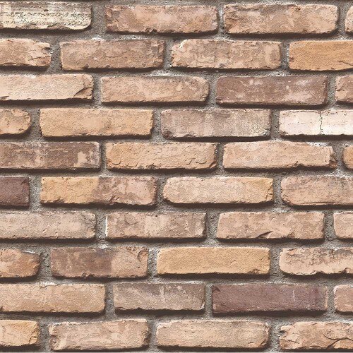 Bien Steen Baksteen Patroon Behang 9030 (5 M) – Vicedeal