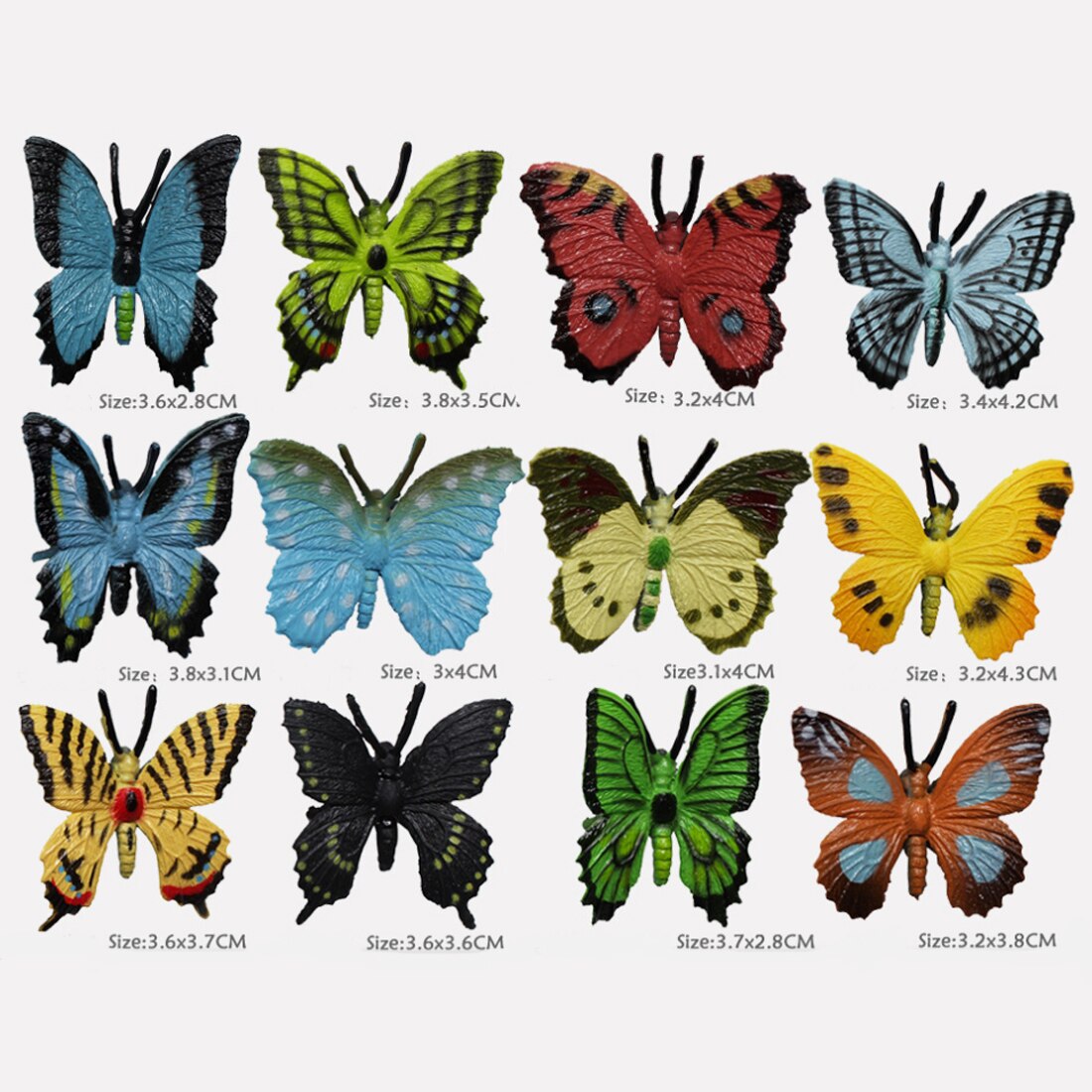 12Pcs Party Class Teaching Butterfly Model Kit Edu... – Grandado