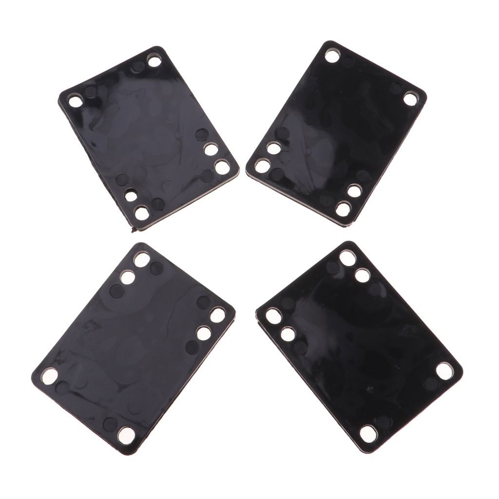 4 Pieces Skateboard Riser Pads Longboard Shockpads... – Grandado