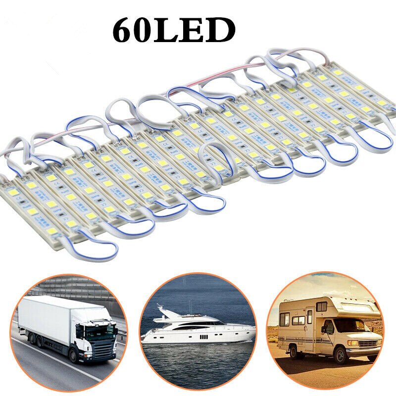 Car Light Kit Interior 12v White 60 Led For Lwb Va... – Grandado