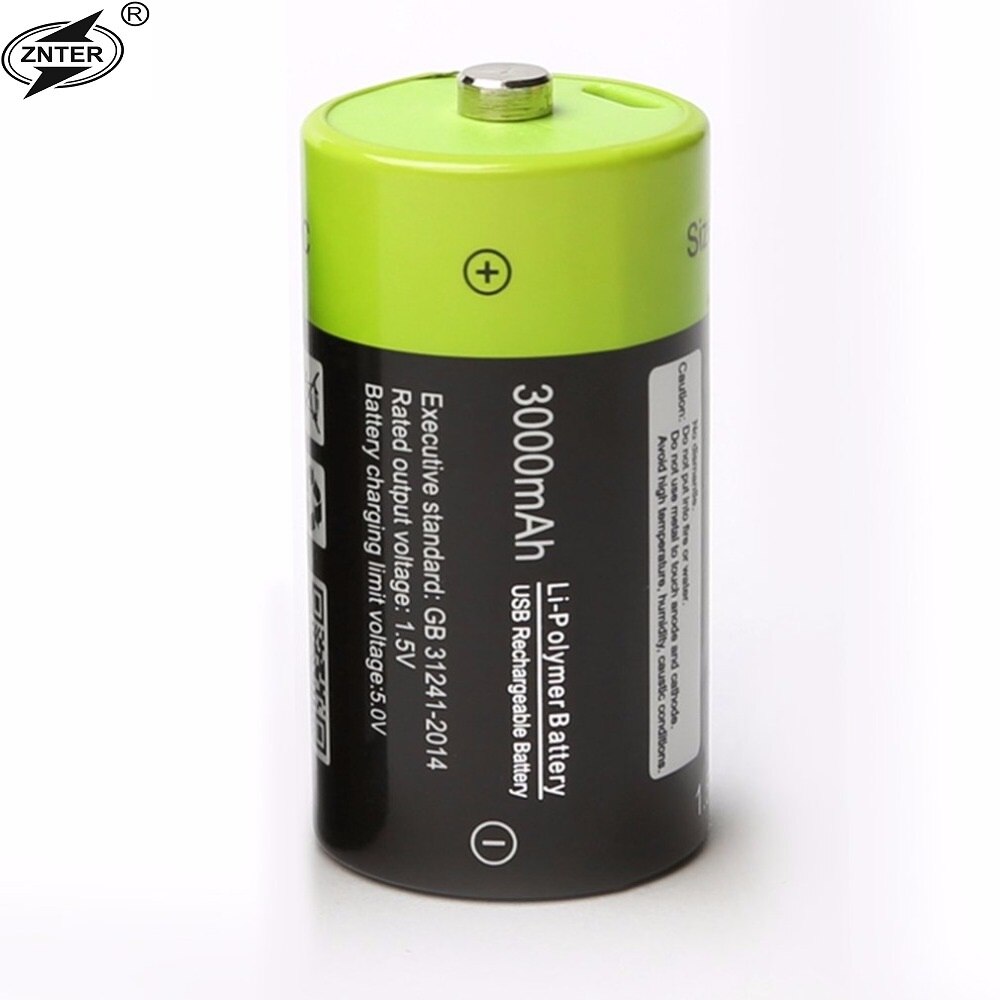 ZNTER 4pcs 1.5V Rechargeable Battery Lithium Li-po... – Grandado