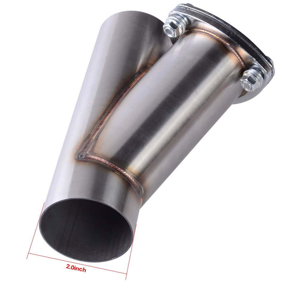 ESPEEDER 2.0" Inch Stainless Steel Exhaust Cutout ... – Vicedeal