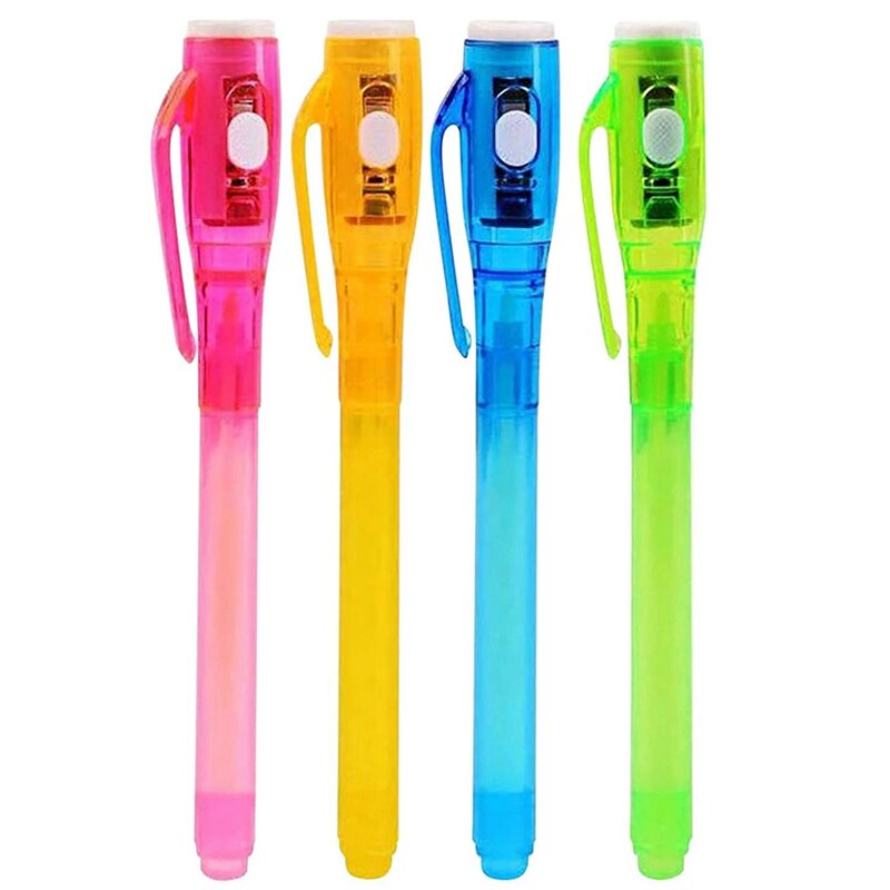 4Stck Unsichtbare Tinte Stift Spaß Bunte Wort Graf... – Grandado
