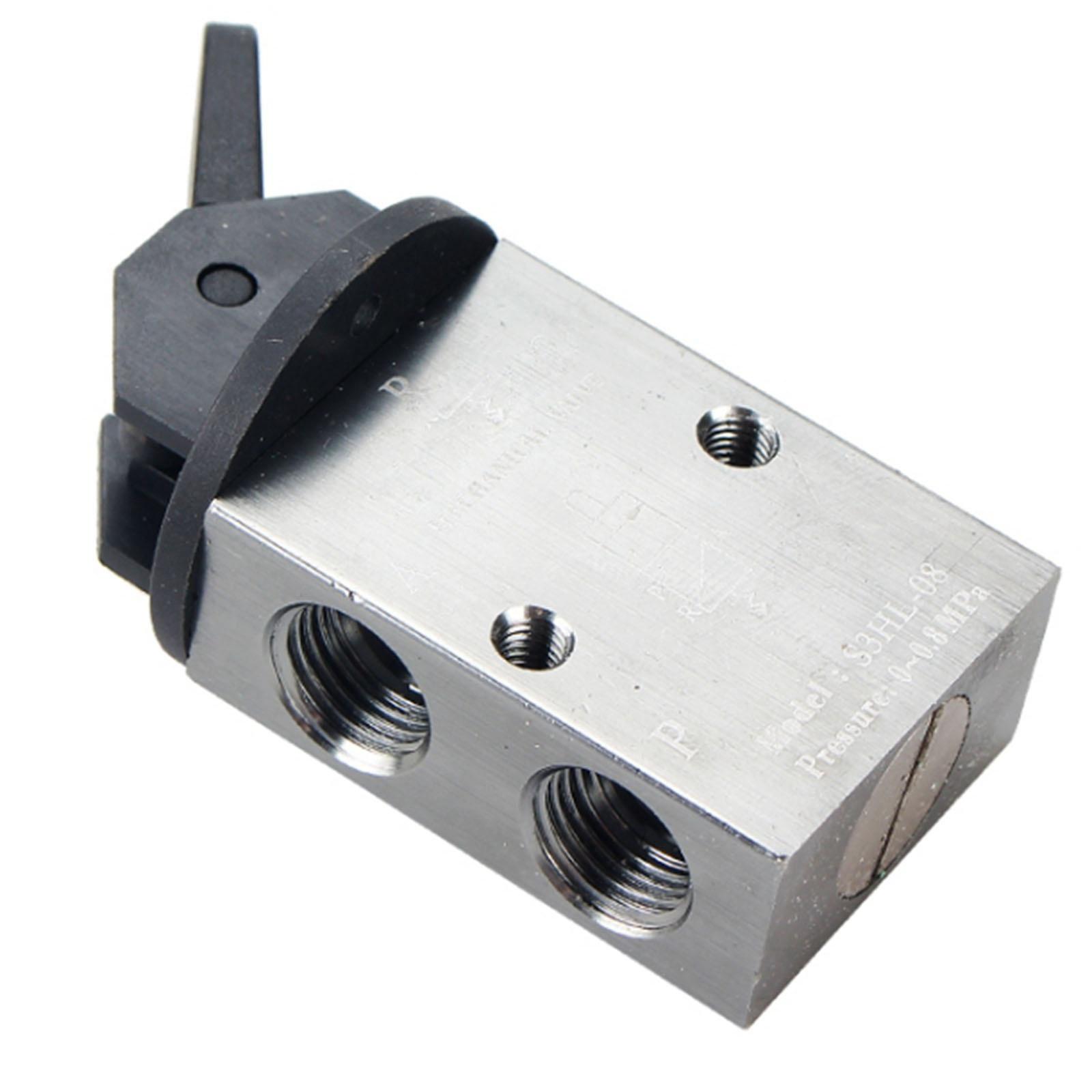 S3HL-M5/06/08 M5 1/8" 1/4"BSP 3/2 Way Ha... – Vicedeal