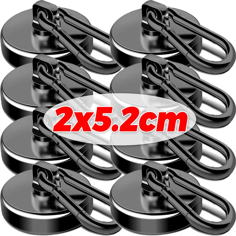 Strong Magnetic Hooks 360°Rotating Wall-mounted He... – Vicedeal