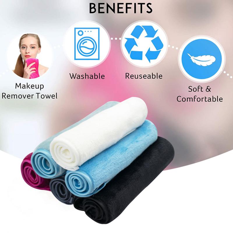 1/5 Pieces Makeup Remover Cloth Makeup Remover Tow... – Vicedeal