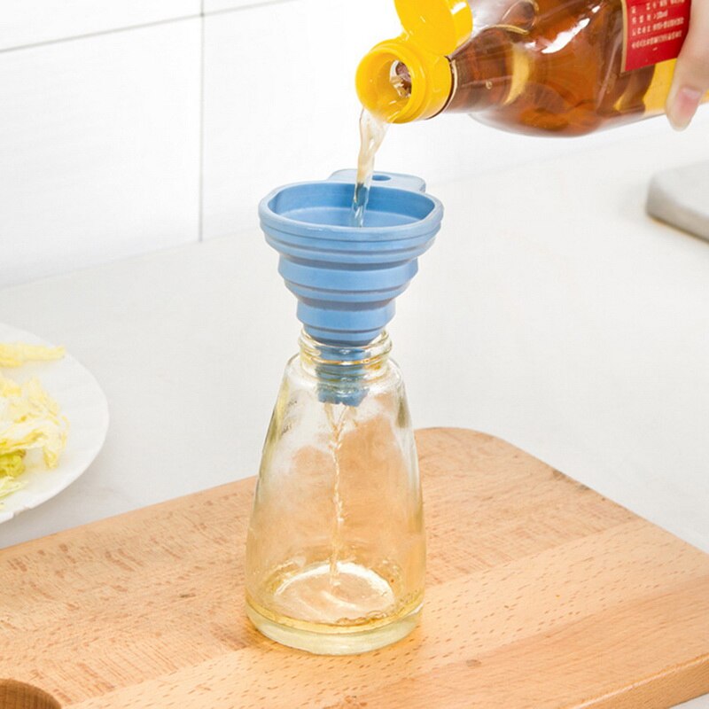 Food Grade Silicone Gel Folding Funnel Foldable Te... – Vicedeal