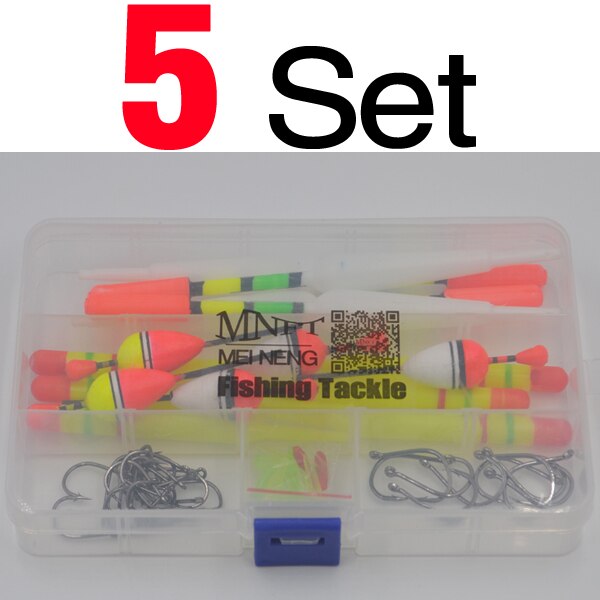 MNFT 5Sets 15PCS 3 size Vertical Fishing Float Buo... – Grandado