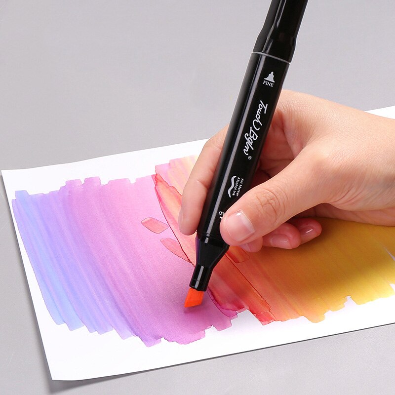 30/80/168/262 farger dobbelthodet tusjpennsett ski... – Grandado