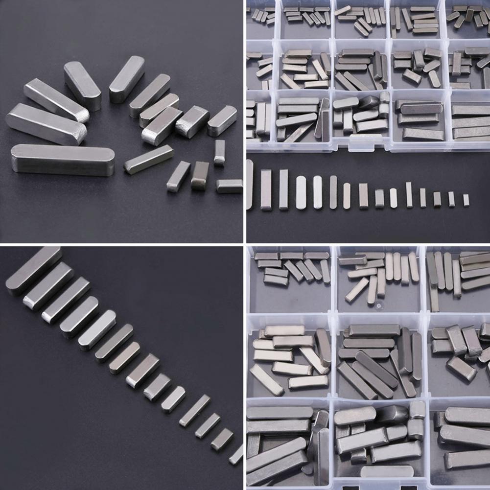 140Pcs A-type Parallel Keys Round-ended Anti-rust ... – Vicedeal