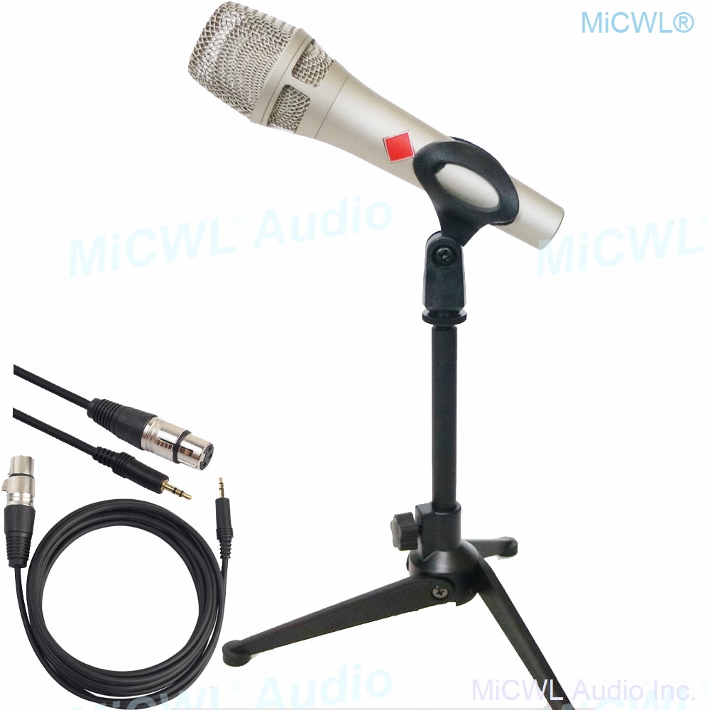 KMS105 Condenser Microphone 48V Phantom Power Meta... – Grandado