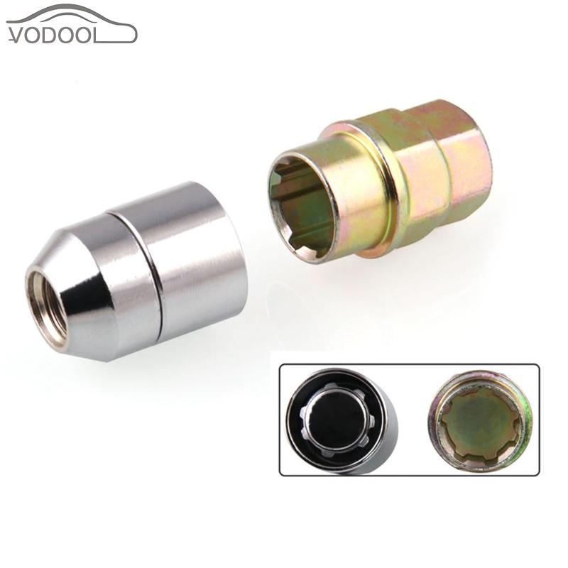 M12x1.5 Wheel Lock Lug Wheel Nuts 4 Anti Theft Loc... – Vicedeal