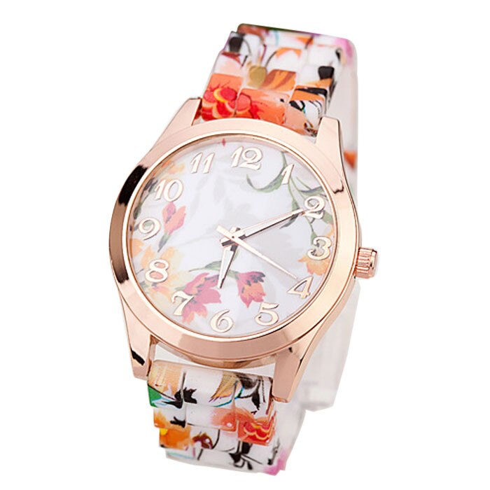 lovely Women Geneva Girl Female Watches Flower Pri... – Grandado