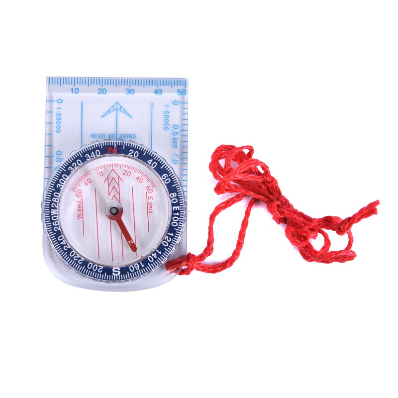 Portable Compass Ruler Scale Scout Hiking Camping ... – Vicedeal