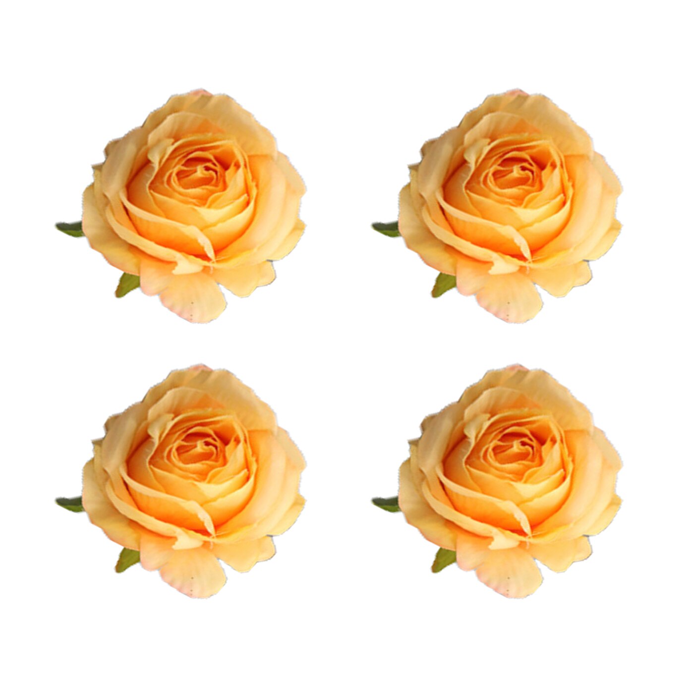 4 pçs guardanapo anéis rosa flor cozinha mesa de j... – Vicedeal