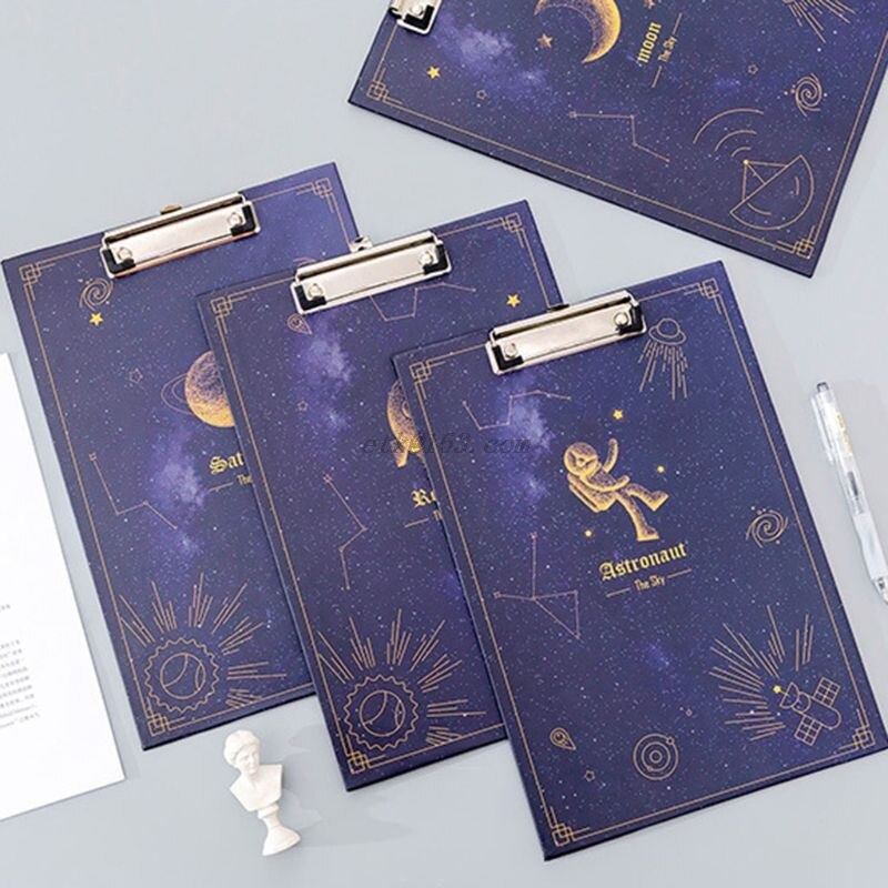 Dream Starry Sky File Folder Clipboard A4 Writing ... – Grandado
