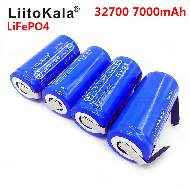 LiitoKala 3.2 V 32700 7000 mAh High Power Battery ... – Grandado