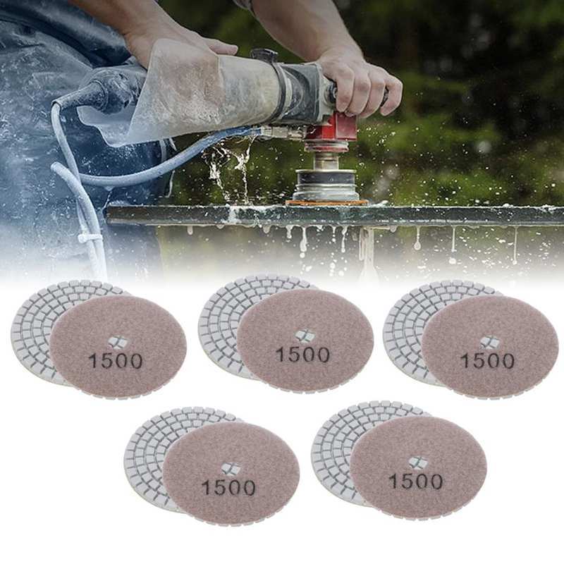 10Pcs 3in White Sanding Discs Pads Buffing For Pol... – Grandado