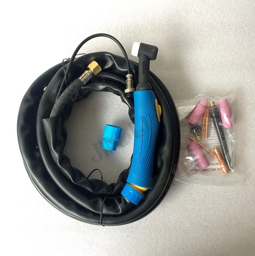 WP-26 TIG welding torch,4M length, air cooled( blu... – Grandado