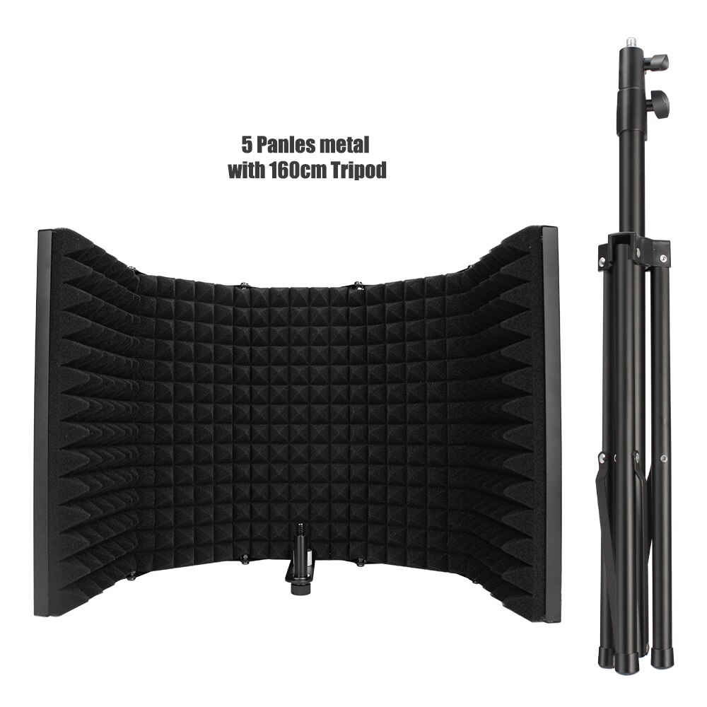 Studio Microfoon Isolatie Shield 3/5 Vliegtuigen O... – Vicedeal