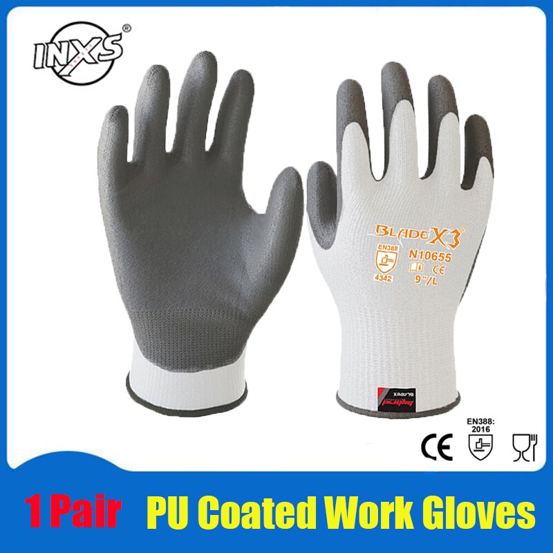 1 X Pair Cut Resistant Work Glove Glass Handing La... – Vicedeal