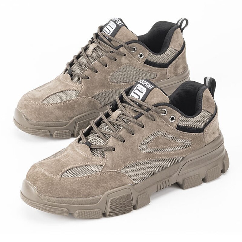 Men's safety shoes steel head anti smash anti punc... – Grandado