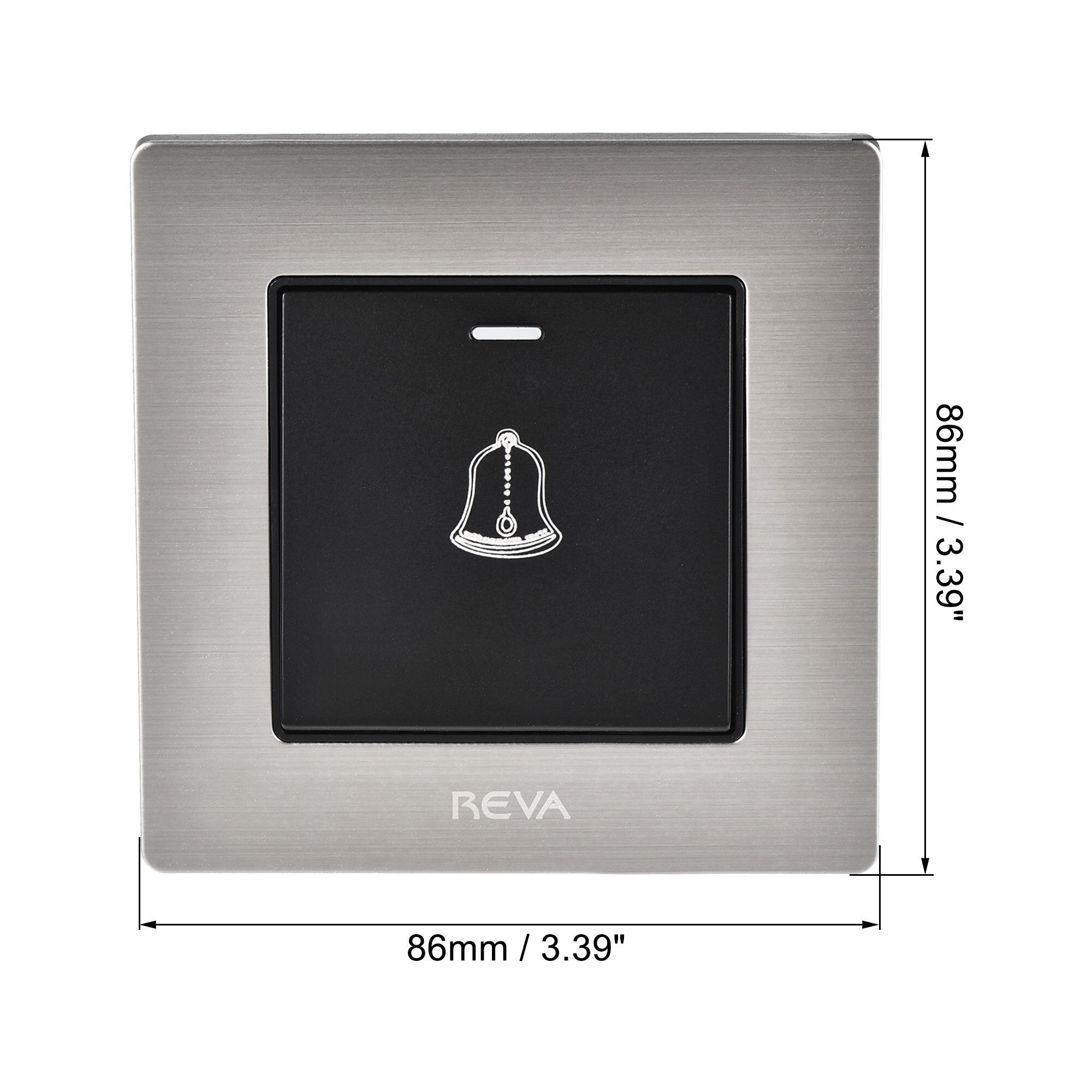 Uxcell Doorbell Push Button Switch Wall Mounted Se... – Grandado