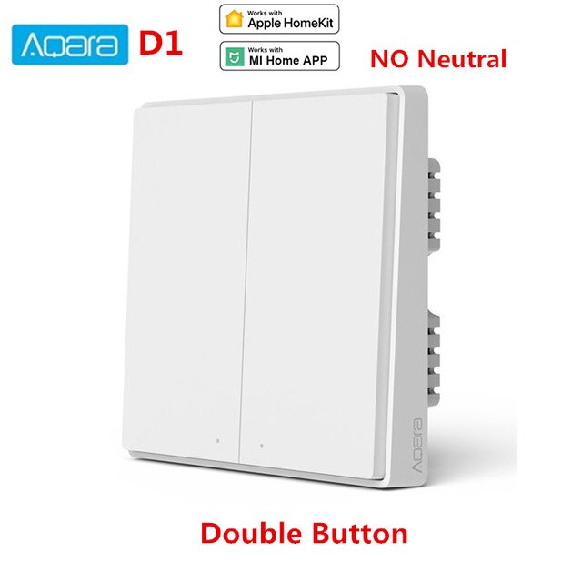 Aqara Wall Switch D1 Zigbee Smart Zero Line Fire W... – Grandado