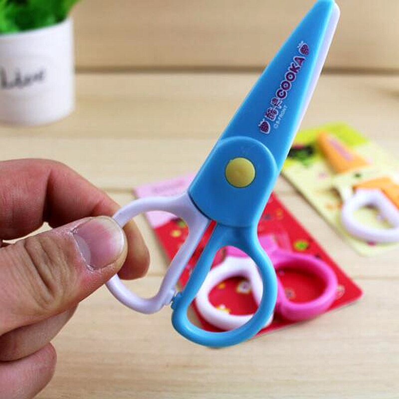 Plastic Scissors DIY Scrapbooking Photo Colors Sci... – Grandado