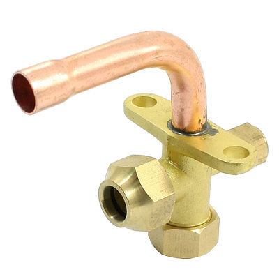 3/8PT Inlet 3Way Bend Flare Tube Split Service Val... – Grandado